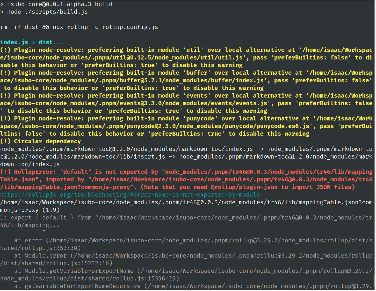 Rollup - ESM 转 CJS | Isaac Kam's Blog